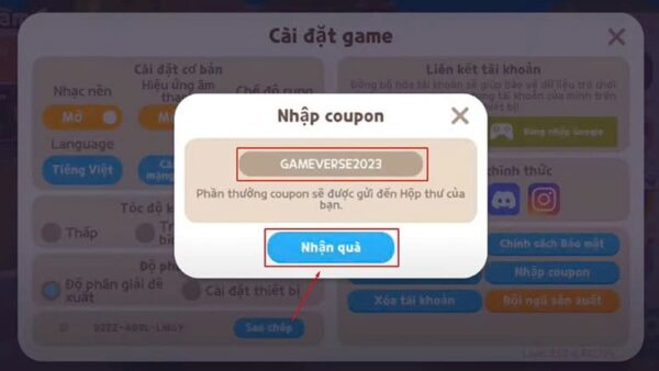 Code Play Together VNG 2026 mới nhất tháng 01/2026, cách nhập đơn giản