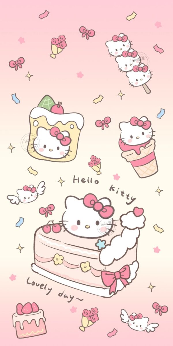 200+ Hình nền hello kitty màu hồng đẹp, cute, hình cực nét, nhìn là mê