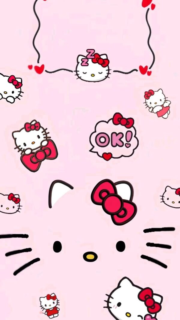 200+ Hình nền hello kitty màu hồng đẹp, cute, hình cực nét, nhìn là mê