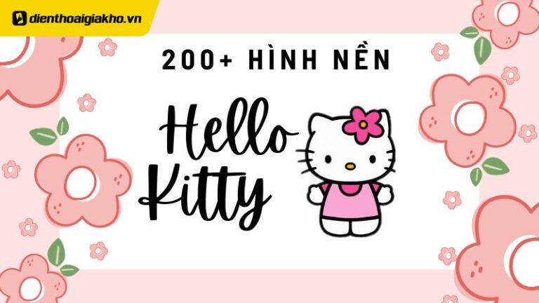 200+ Hình nền hello kitty màu hồng đẹp, cute, hình cực nét, nhìn là mê