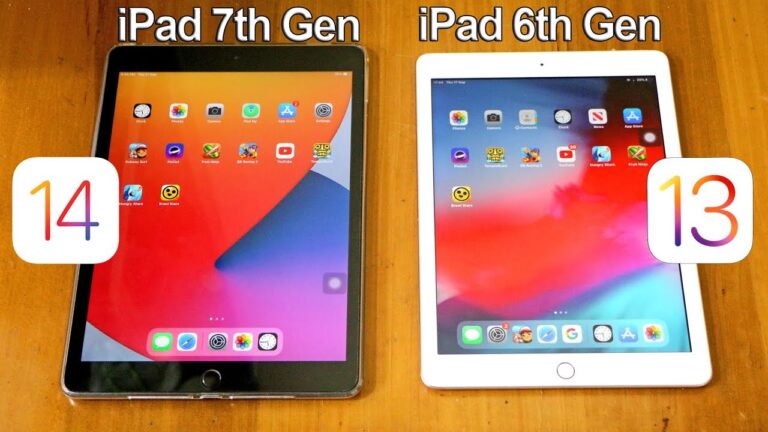 So sánh iPad Gen 6 vs Gen 7, có đáng để lên đời không?