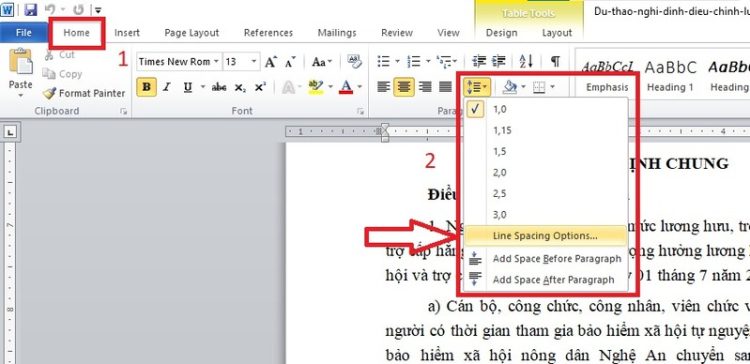 Hướng dẫn cách giãn dòng trong Word đơn giản như "đang giỡn"