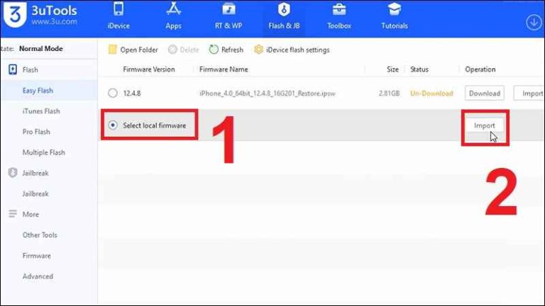 Cách Restore xóa dữ liệu iPhone bằng phần mềm 3utool đơn giản