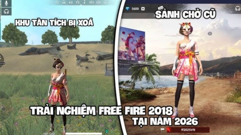 Cách tải Free Fire cũ 2018 trải nghiệm phiên bản huyền thoại
