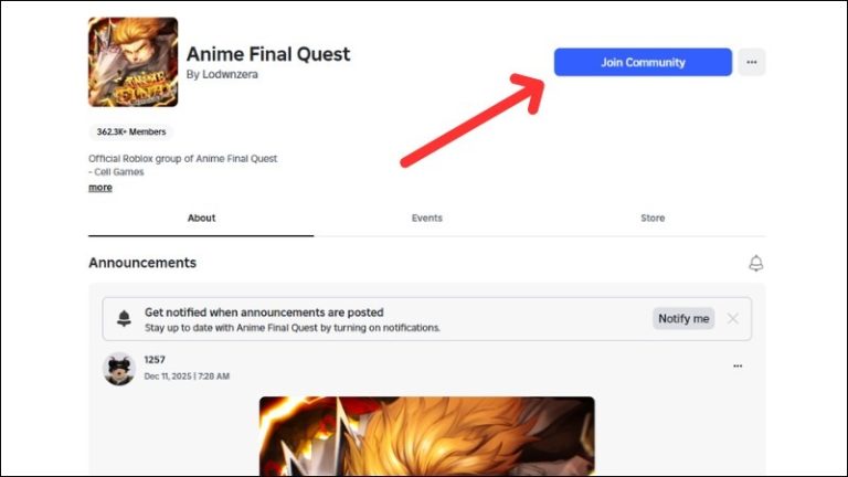 Code Anime Final Quest mới nhất tháng 01/2026, cách nhập nhận quà