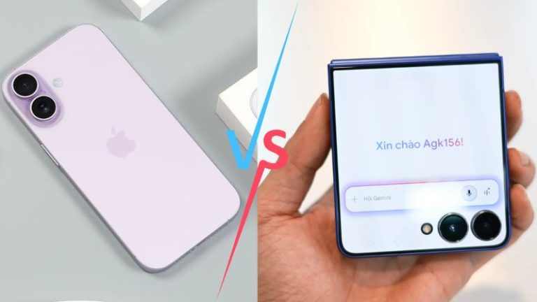 Galaxy Z Flip 7 vs iPhone 17: Hai hướng đi khác biệt 2025