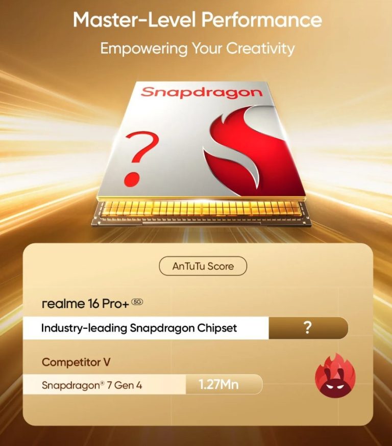 Realme 16 Pro+ ra mắt: AMOLED 6,78 inch, Android 16, pin 7.000mAh